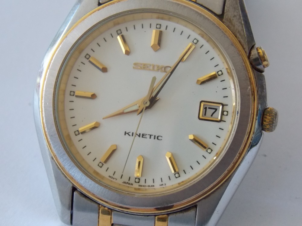 Ceas Seiko Kinetic 5M42-0H20 | arhiva Okazii.ro