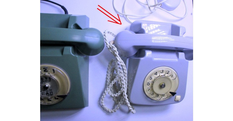 telefon vechi cu disc si buton anii 70 romanesc la cutie originala ...