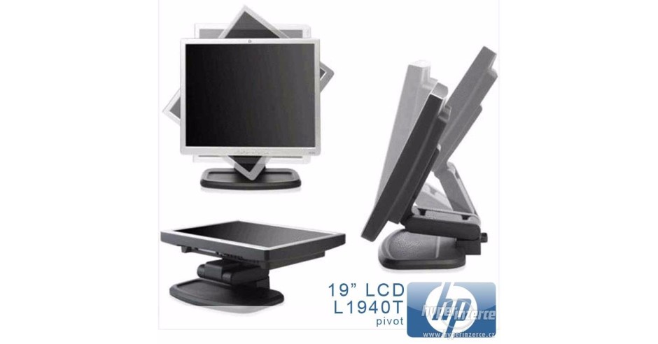 Monitor LCD 19 inch HP L1940T PIVOT rotate 1280x1024 | arhiva Okazii.ro