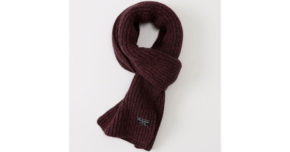 Fular ABERCROMBIE FITCH din Lana - Fulare de Iarna Barbati - 100% ...