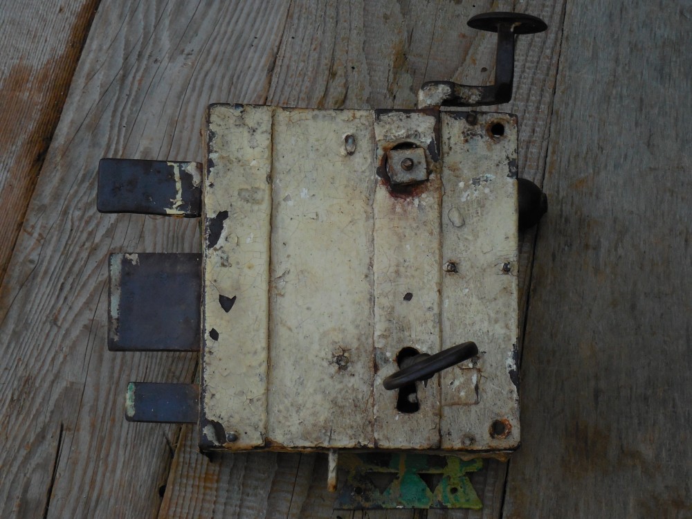 BROASCA / YALA / CLANTA MARE SI VECHE CU CHEIE - DE LA O POARTA ...