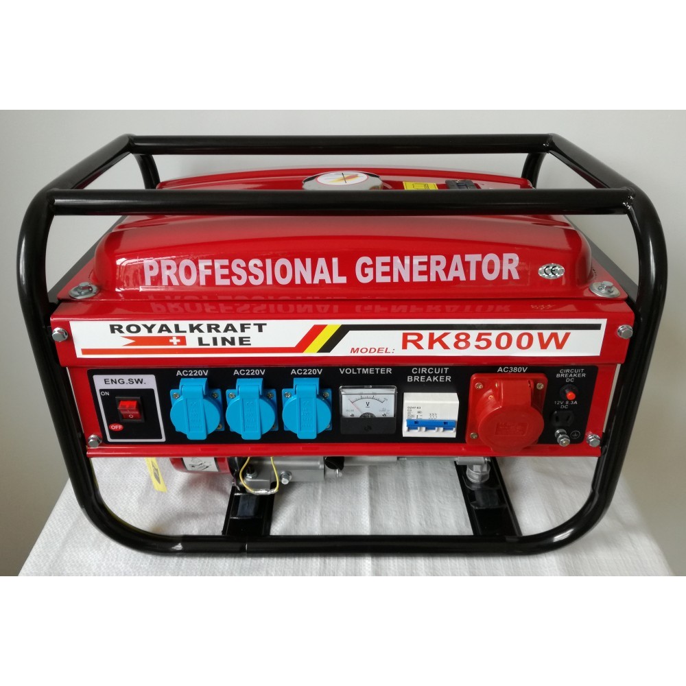 Generator Curent Electric-ROYAL KRAFT-220/380V-3 KW-PORNIRE MANUALA ...