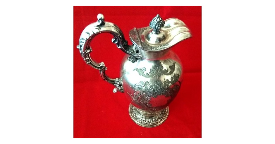 CEAINIC ALAMA ARGINTATA PLACAJ ARGINT GRAVAT MINUTIOS COLECTIE CADOU ...