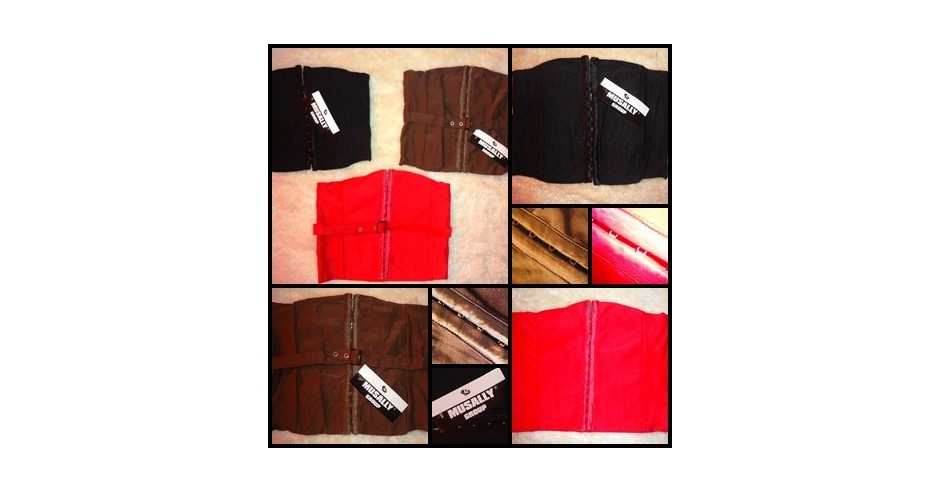 Corset Brau Dama Maro Elastic, Talie Subtire, Office/Club. Corset Femei ...