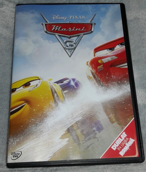 Disney Masini 3 - Cars 3 dublat in limba romana, DVD, disney pictures ...