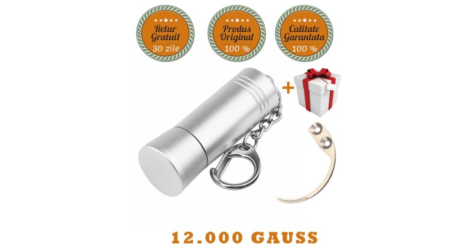 Magnet detasator model "Breloc" + carlig detasator - Produse originale ...