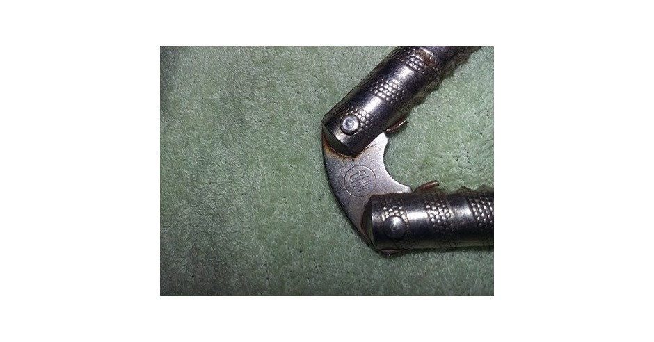 Cleste de spart nuci inox,dispozitiv vechi pentru spart nuci,original,T ...