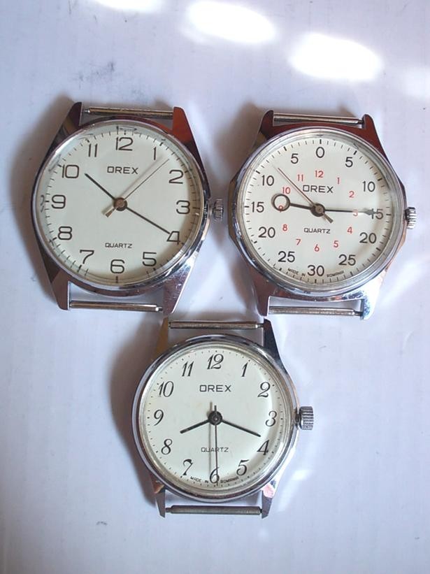 3 ceasuri Orex SU-2356, stare NOS (new old stock), defecte | arhiva ...