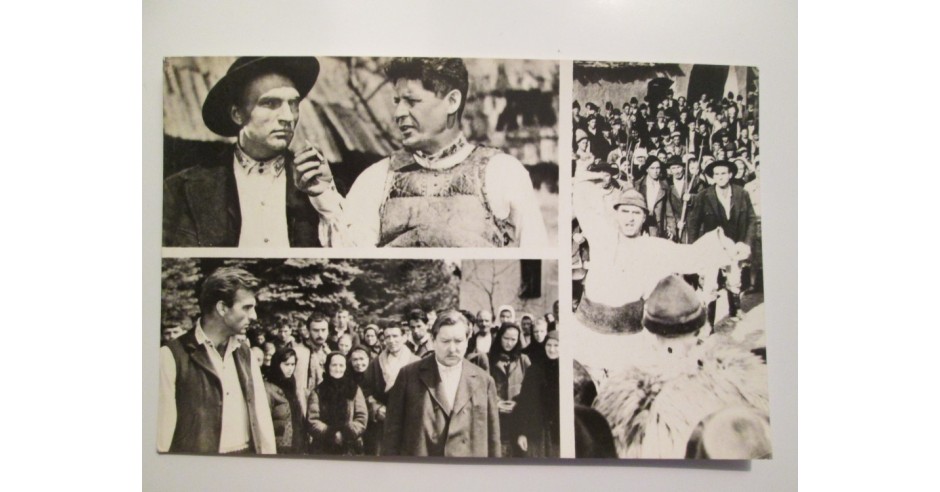 Poza veche- Cinema: Scene din filmul Setea ( Ilarion Ciobanu, Sandu ...