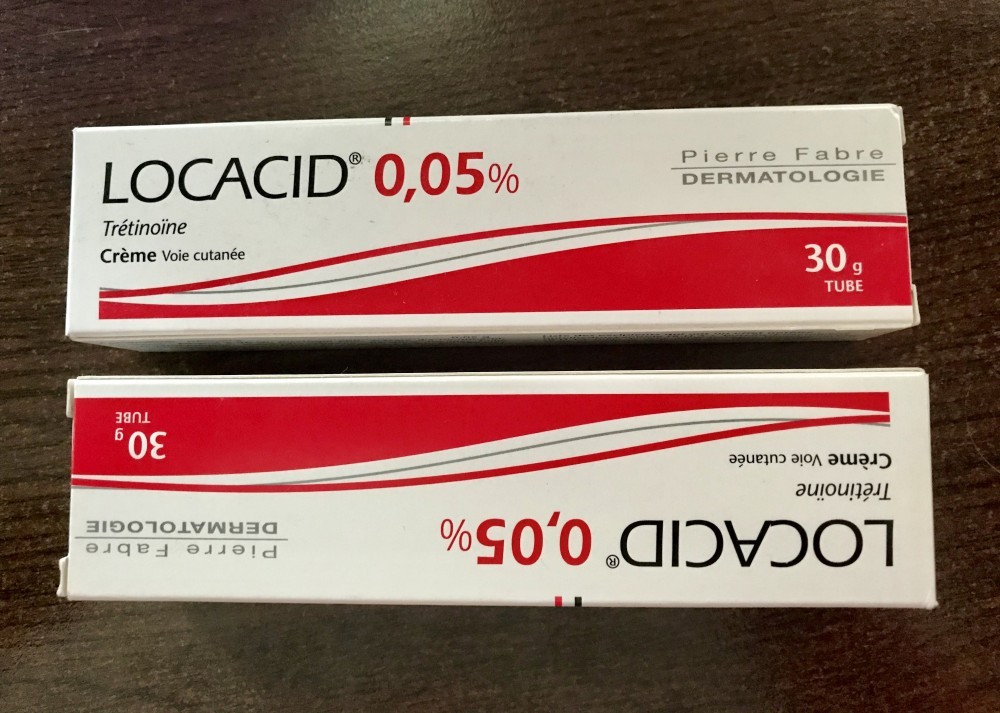 TRETINOIN - trat. acnee, antirid, pete pigmentare, cicatrici Locacid ...