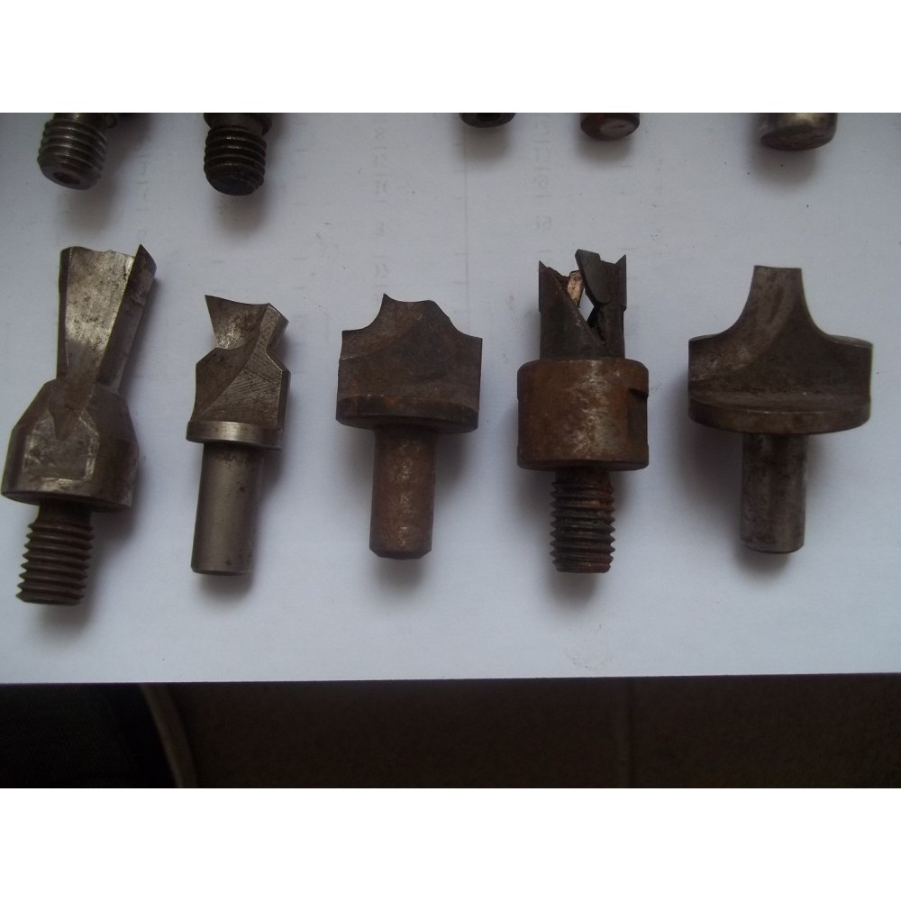 Freze deget pentru lemn 10 lei/buc diverse marimi si forme Ø 10 - Ø 24 ...