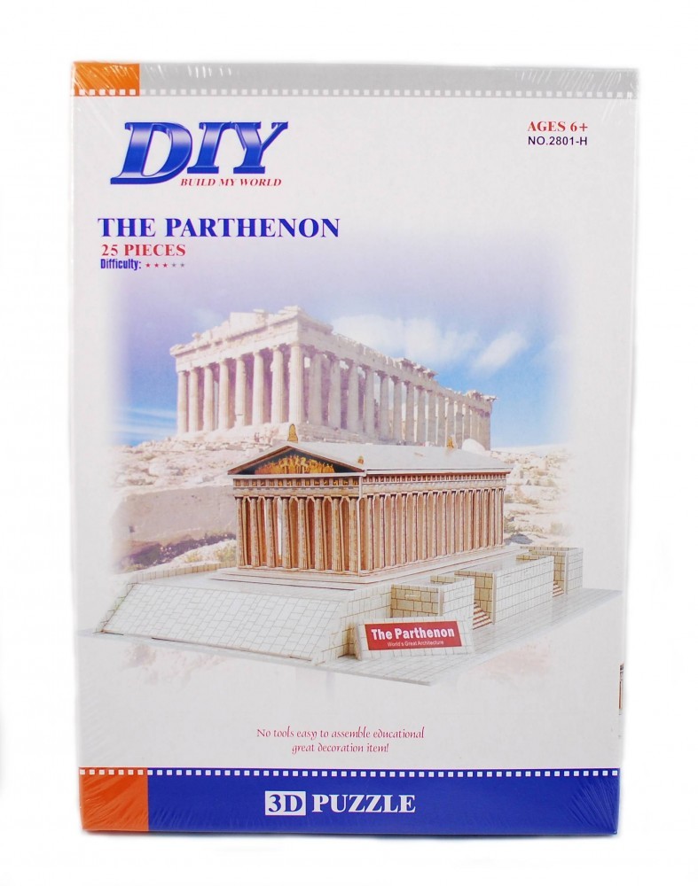Puzzle 3D Parthenon - Puzzle educational | arhiva Okazii.ro