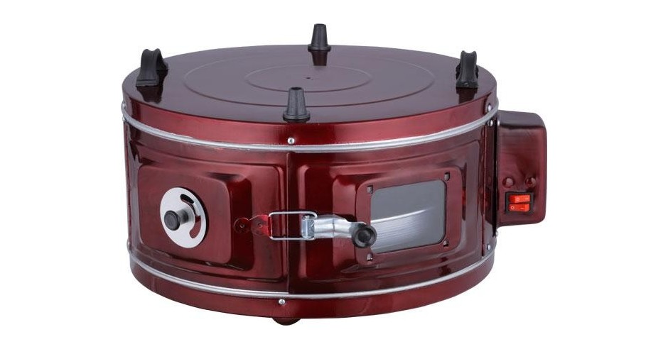 Cuptor electric rotund Harlem? Rustic , Tava de aluminiu, 1300W, 30L ...