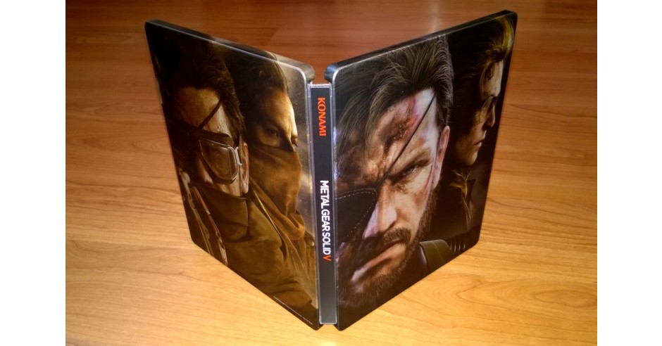 Steelbook Metal Gear Solid V The Phantom Pain + disc bonus + harta, de ...