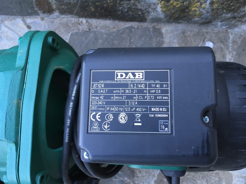 Vand hidrofor DAB jet 62 M | arhiva Okazii.ro