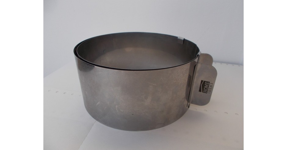 Inel reglabil tort, forma de inox reglabila pentru tort si prajituri ...