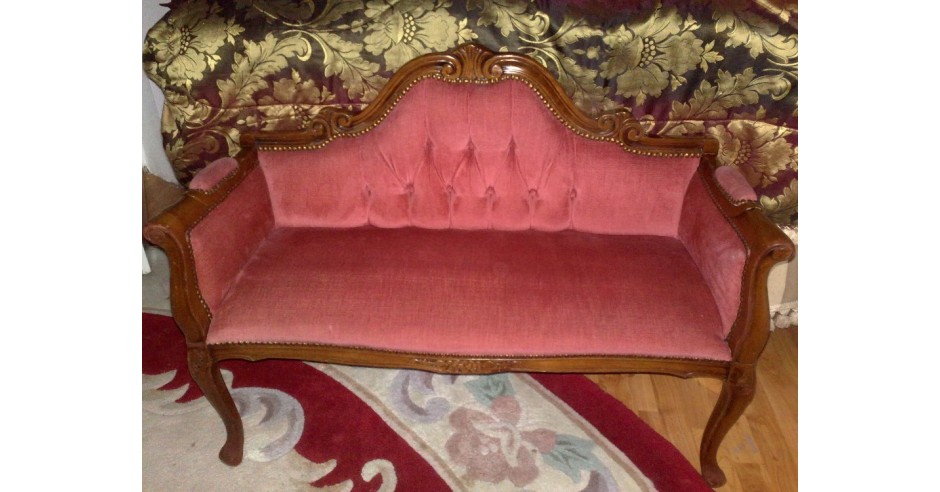 canapea/bancheta hol/balcon/canapeluta/divan stil baroc | arhiva Okazii.ro