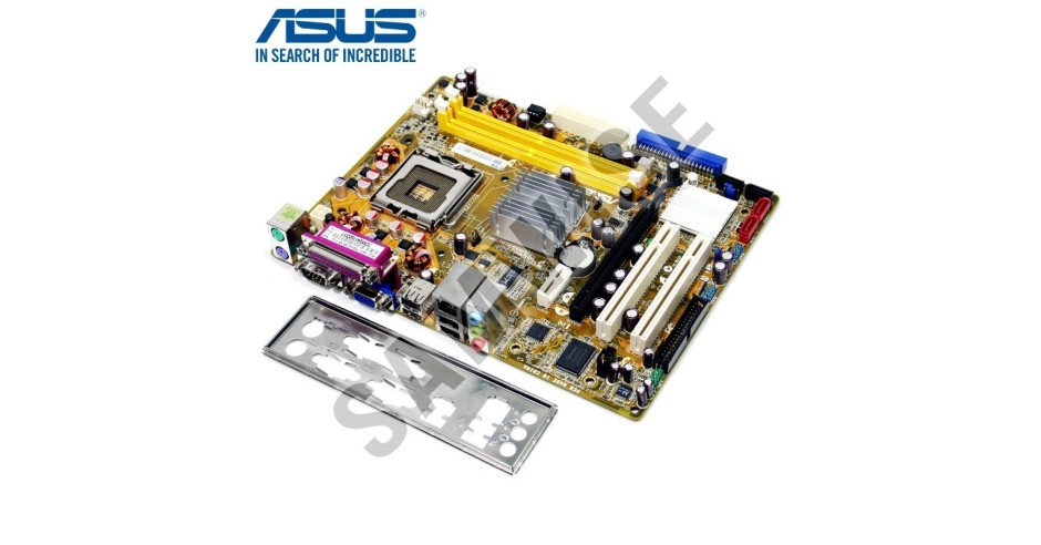 Placa de baza Asus P5GC-MX, LGA775, DDR2, PCI-Express, SATA2, Micro-ATX | arhiva Okazii.ro