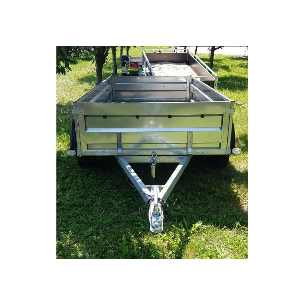 Remorca auto 2 axe 750 kg 260x135x40 basculabila *in rate *pe stoc ...