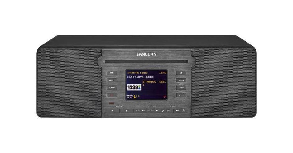 Sangean DDR-66BT Internet / DAB+ / FM radio/ CD player/ USB / SD ...