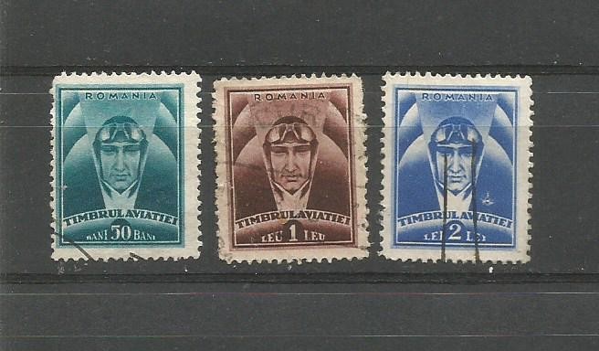 No(8) timbre-Romania -TIMBRUL AVIATIEI-stampilat | Okazii.ro
