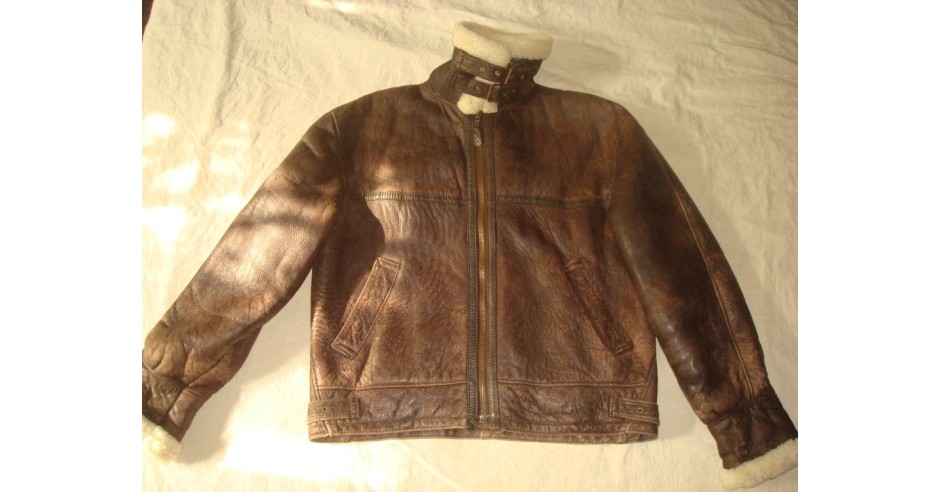 Geaca/Cojoc de aviator/pilot/aviatie/vintage TYPE B-3 U.S.A.A.F. Air ...