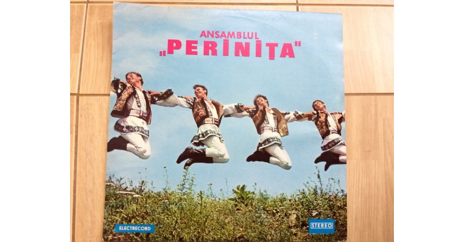 Ansamblul perinita disc vinyl lp muzica populara folclor romanesc st ...