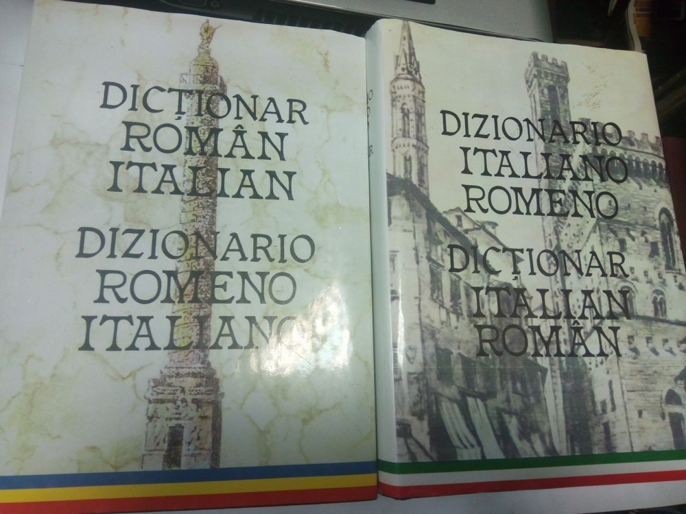 DICTIONAR ITALIAN - ROMAN +++ DICTIONAR ROMAN - ITALIAN - Editura ...