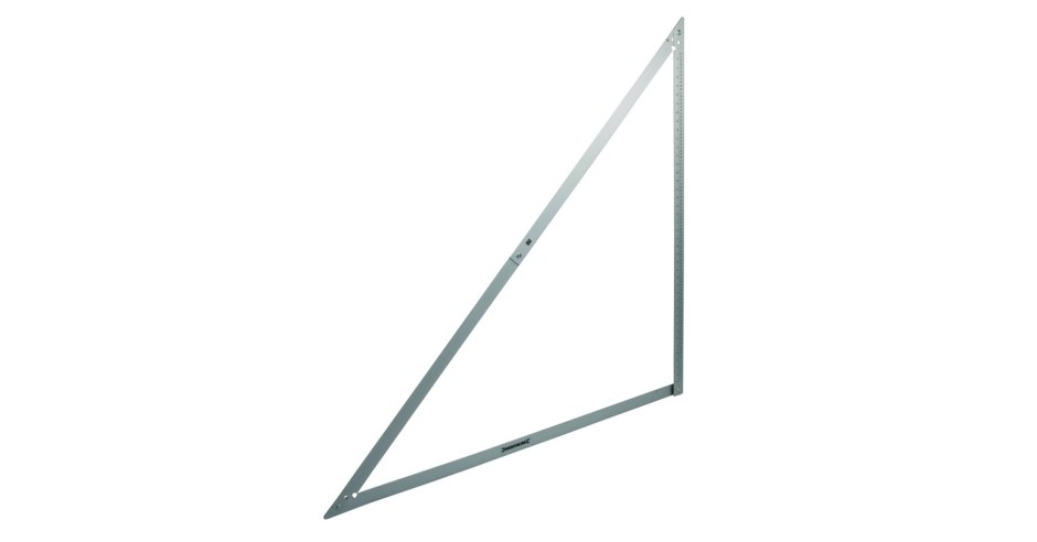 Echer pliabil din aluminiu 1200mm , Silverline Folding Frame Square ...