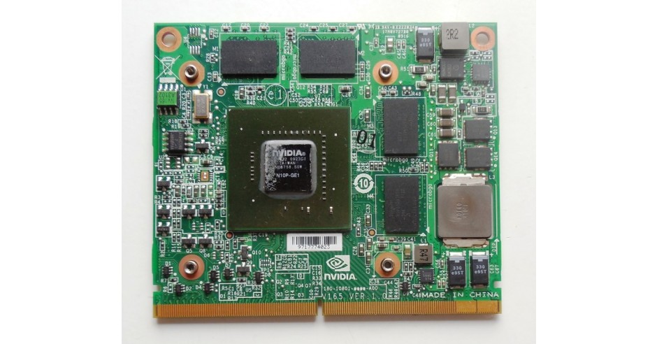 Placa Video Laptop nVidia GT 130 VG.10P06.002 DDR2 MXM 3 1GB acer ...