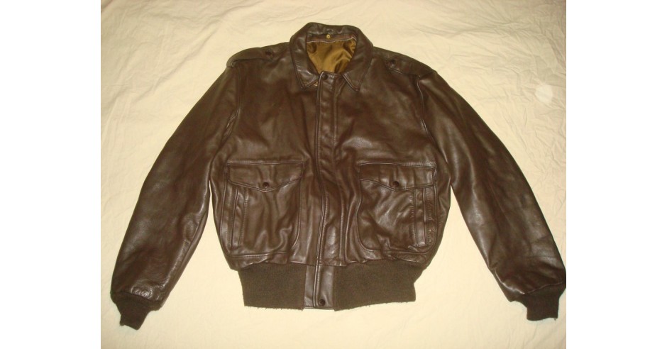 Geaca pilot/aviator/aviatie/barbati/piele naturala/SCHOTT made in USA ...