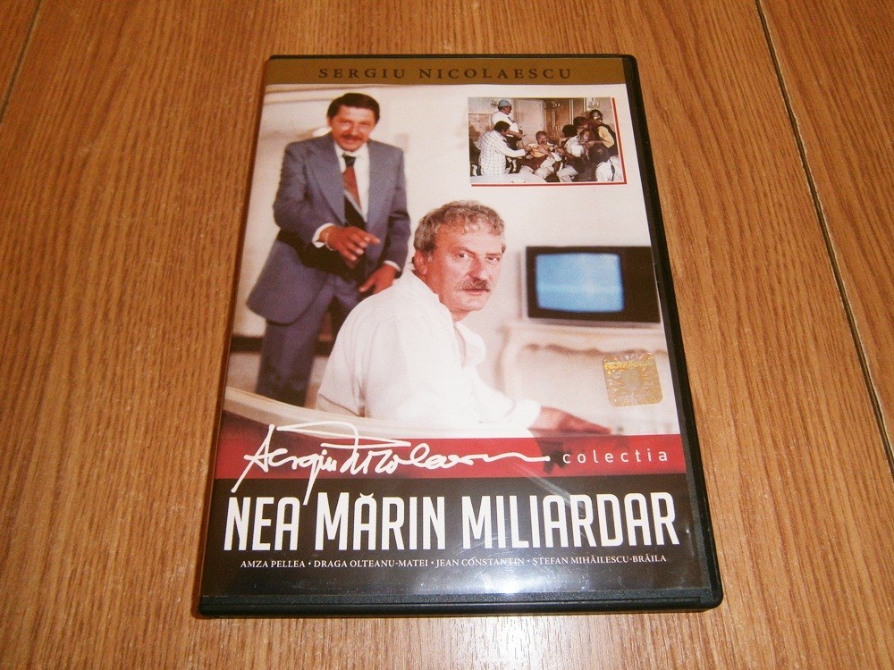 Nea Marin miliardar-Sergiu Nicolaescu, dvd de colectie! | arhiva Okazii.ro