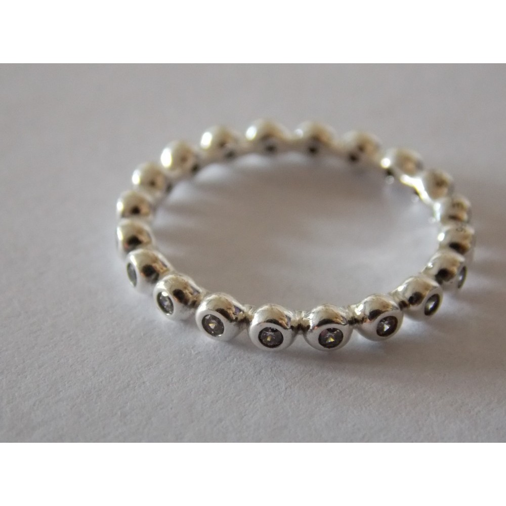 Inel Pandora autentic argint 191032CZ Pentru Eternitate | arhiva Okazii.ro