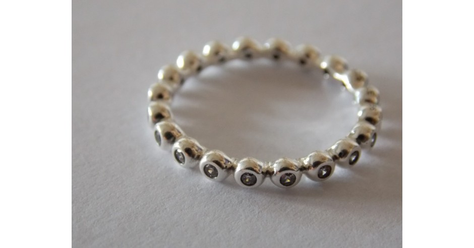 Inel Pandora autentic argint 191032CZ Pentru Eternitate | arhiva Okazii.ro