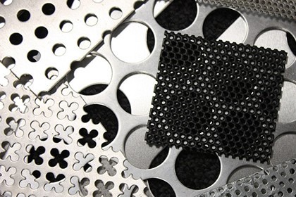 Tabla perforata otel 1.5x1000x2000mm / Sita de otel cu perforatii rotunde R6T9 | arhiva Okazii.ro