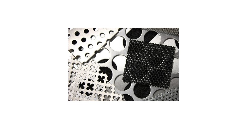 Tabla perforata otel 1.5x1000x2000mm / Sita de otel cu perforatii rotunde R6T9 | arhiva Okazii.ro