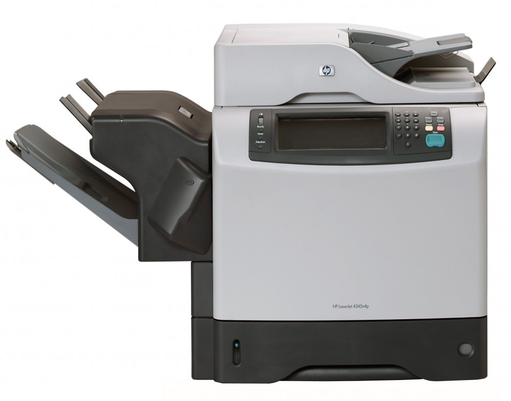 Multifunctionala HP LaserJet 4345 MFP, 45 PPM, 1200 x 1200, Copiator ...