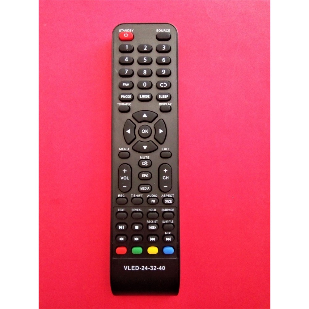 Telecomanda VORTEX VLED-24CD06, VLED-32CD3A, VLED-28CT800, UTOK U32HD5 ...