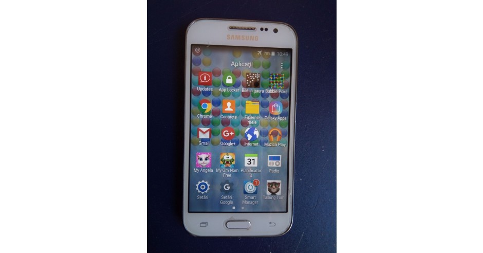 Samsung Core Prime SM-G360F 4G Lollipop Ca Nou Codat Vodafone + Sticla ...