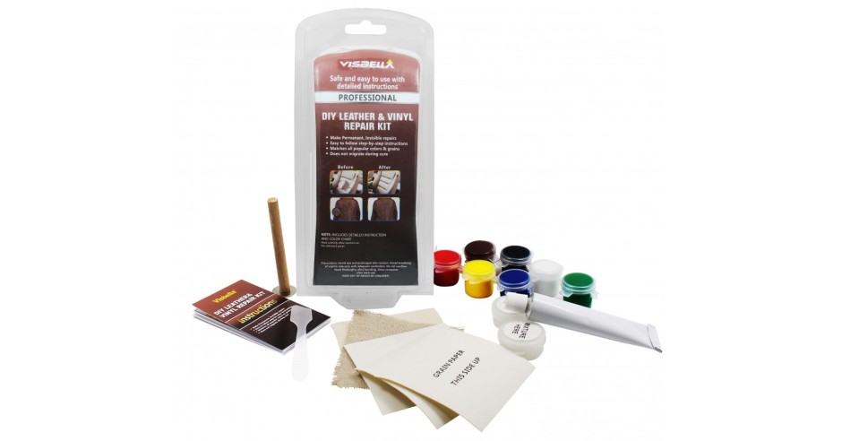 Kit, solutie de reparare tapiterie din piele auto | arhiva Okazii.ro