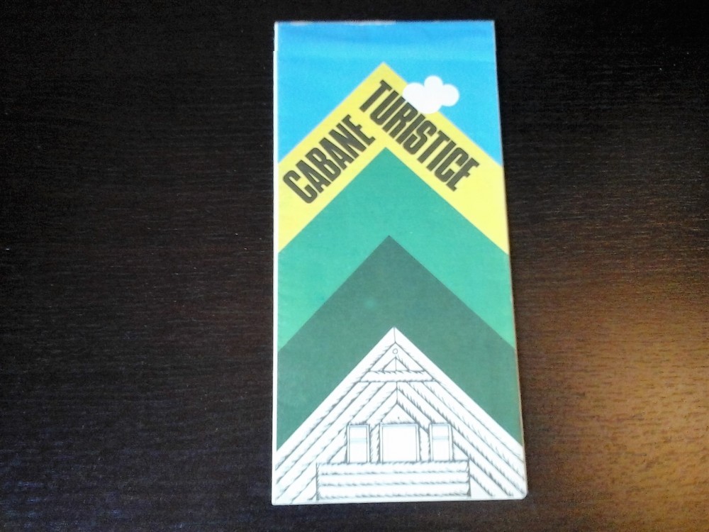 Cabane turistice - Pliant turistic in limba romana, cu harta | arhiva ...