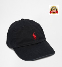 Sapca Polo Ralph Lauren Neagra - Anglia - Reglabila - Bumbac - Detalii ...