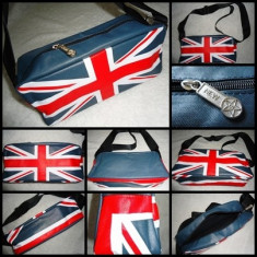 GEANTA SPORT CASUAL BARBATI UMAR IMPRIMEU DRAPEL STEAG UK GREAT BRITAIN ...