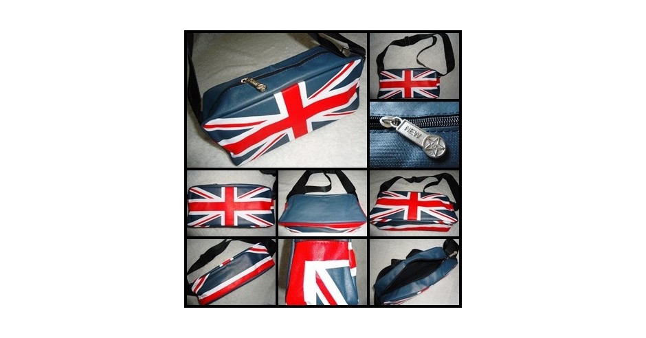 GEANTA SPORT CASUAL BARBATI UMAR IMPRIMEU DRAPEL STEAG UK GREAT BRITAIN ...