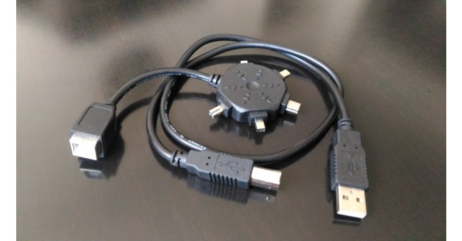 Adaptor universal mini USB (5 tipuri) | arhiva Okazii.ro