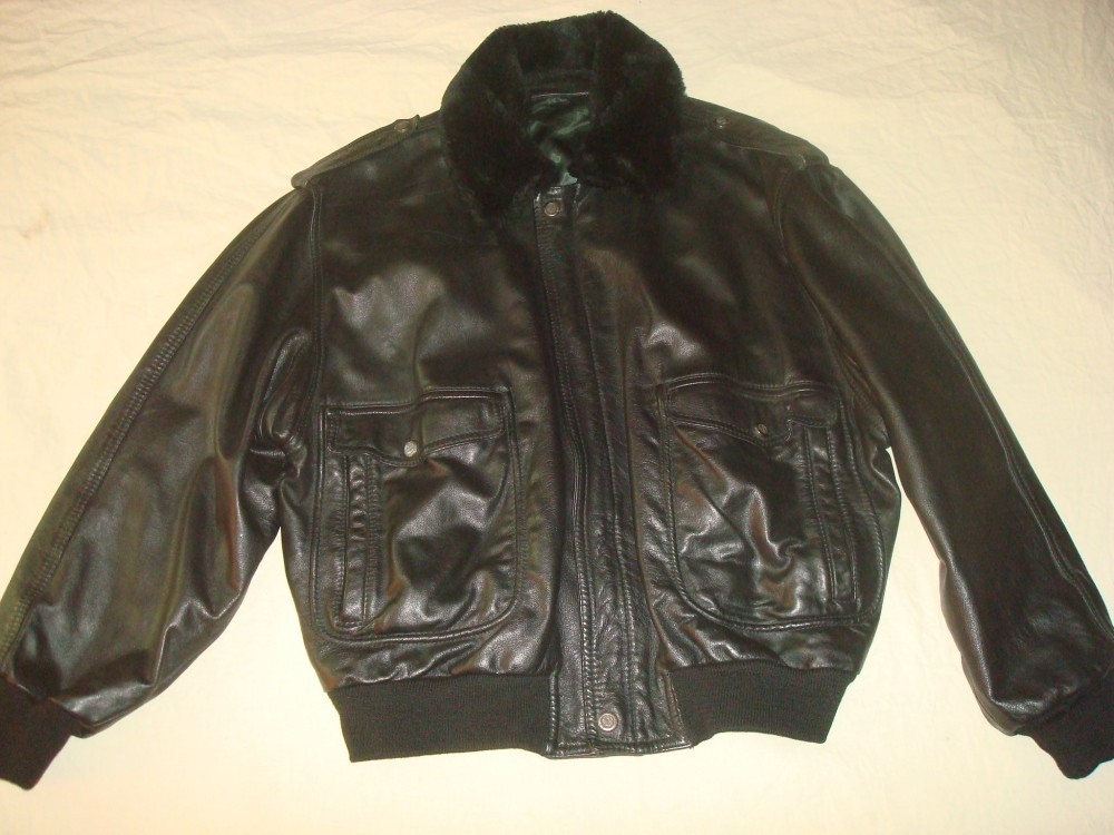 Geaca piele model aviator/pilot/aviatie/clasica/vintage US AIR FORCE ...