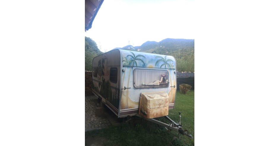 remorca speciala c2 (rulota) fendt 450s | arhiva Okazii.ro