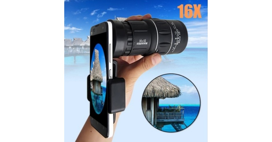 Teleobiectiv-lentila 16X optic telefon mobil | arhiva Okazii.ro