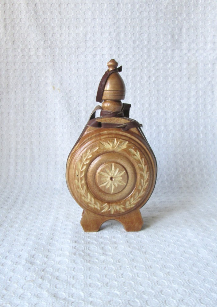 Plosca decorativa din lemn, plosca traditionala deosebita - decor sau ...
