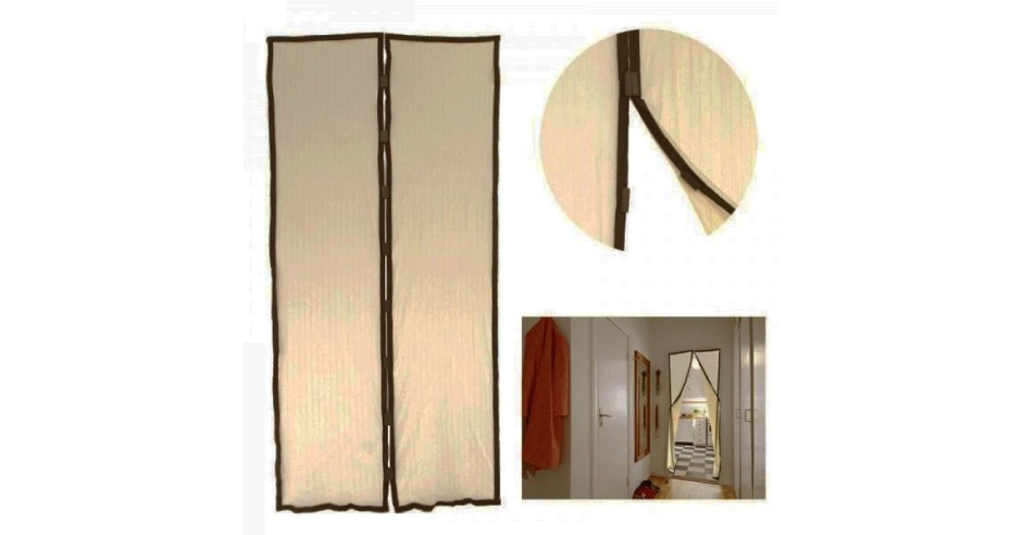 Perdea-Plasa Anti insecte cu inchidere magnetica | arhiva Okazii.ro